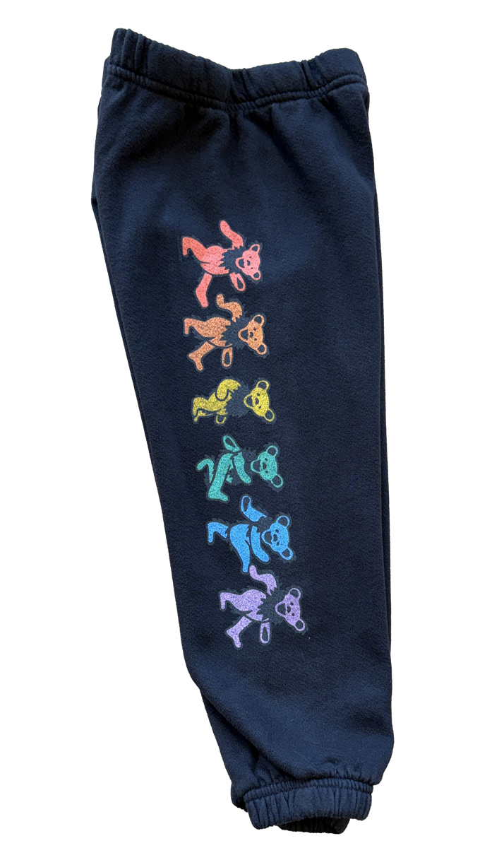 Grateful Dead Rainbow Bears Sweatpants - Black – Rowdy Sprout