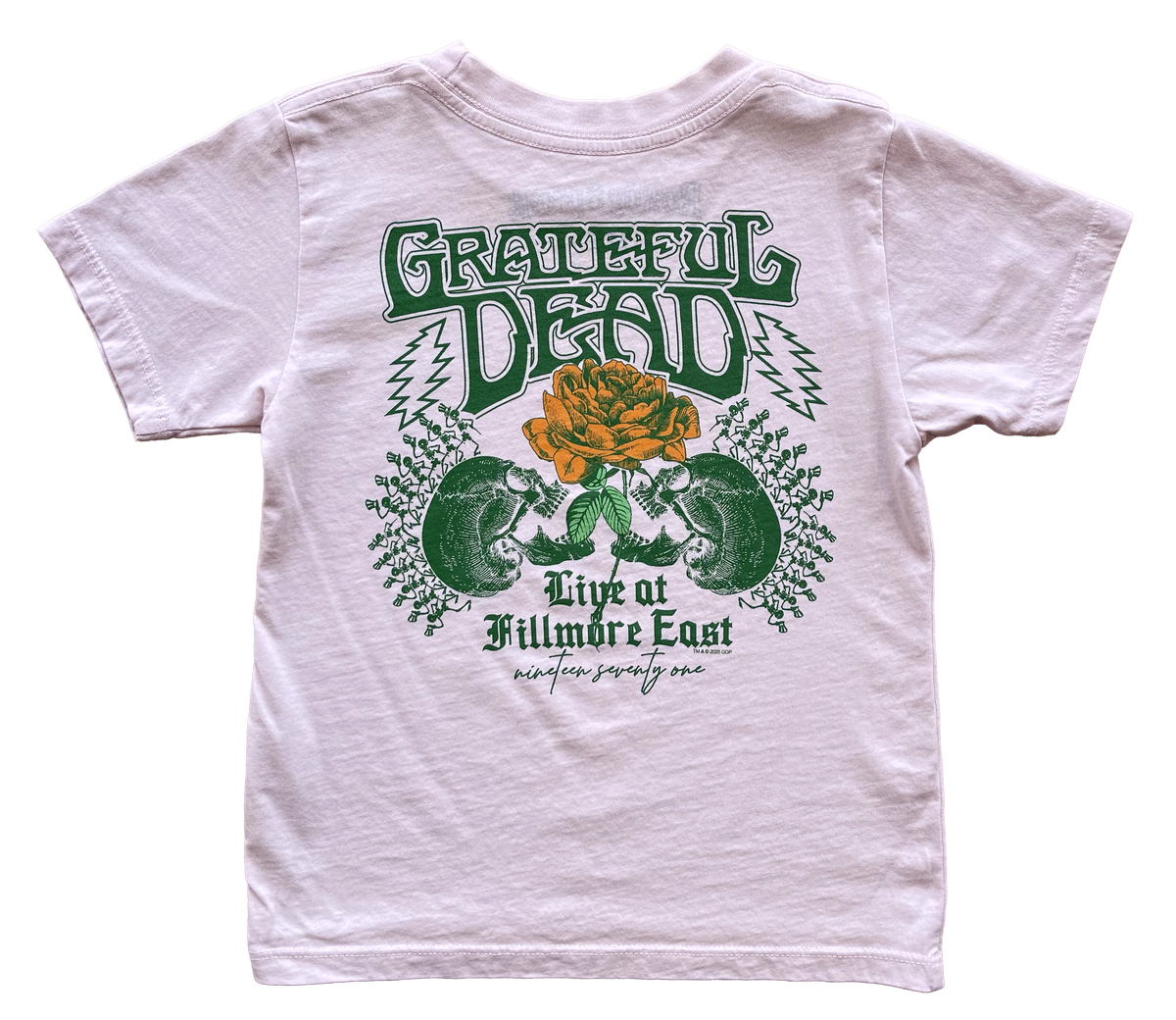 Grateful Dead Live At Filmore East Tee - Pink – Rowdy Sprout