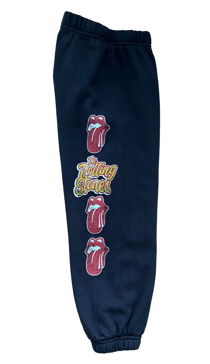 Rolling Stones 1970 Sweatpants - Black – Rowdy Sprout